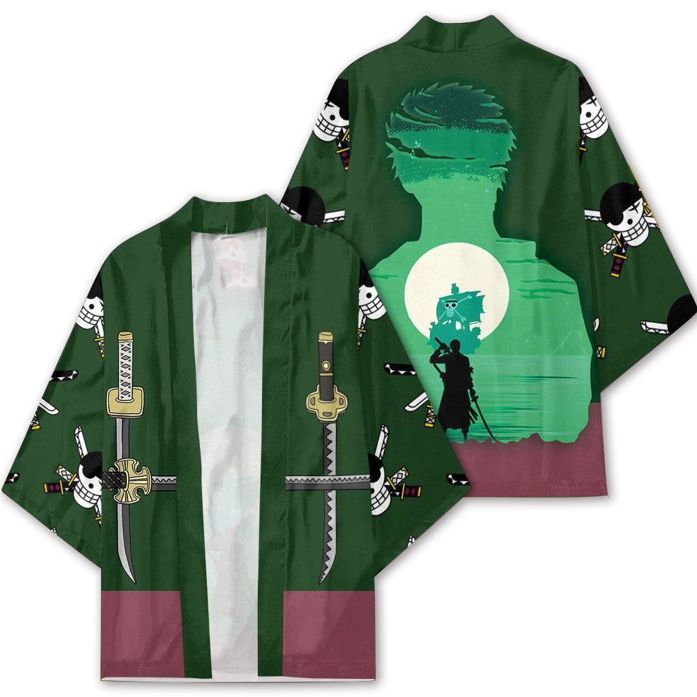One Piece Zoro Special Design Haori Kimono – Komikku Villa